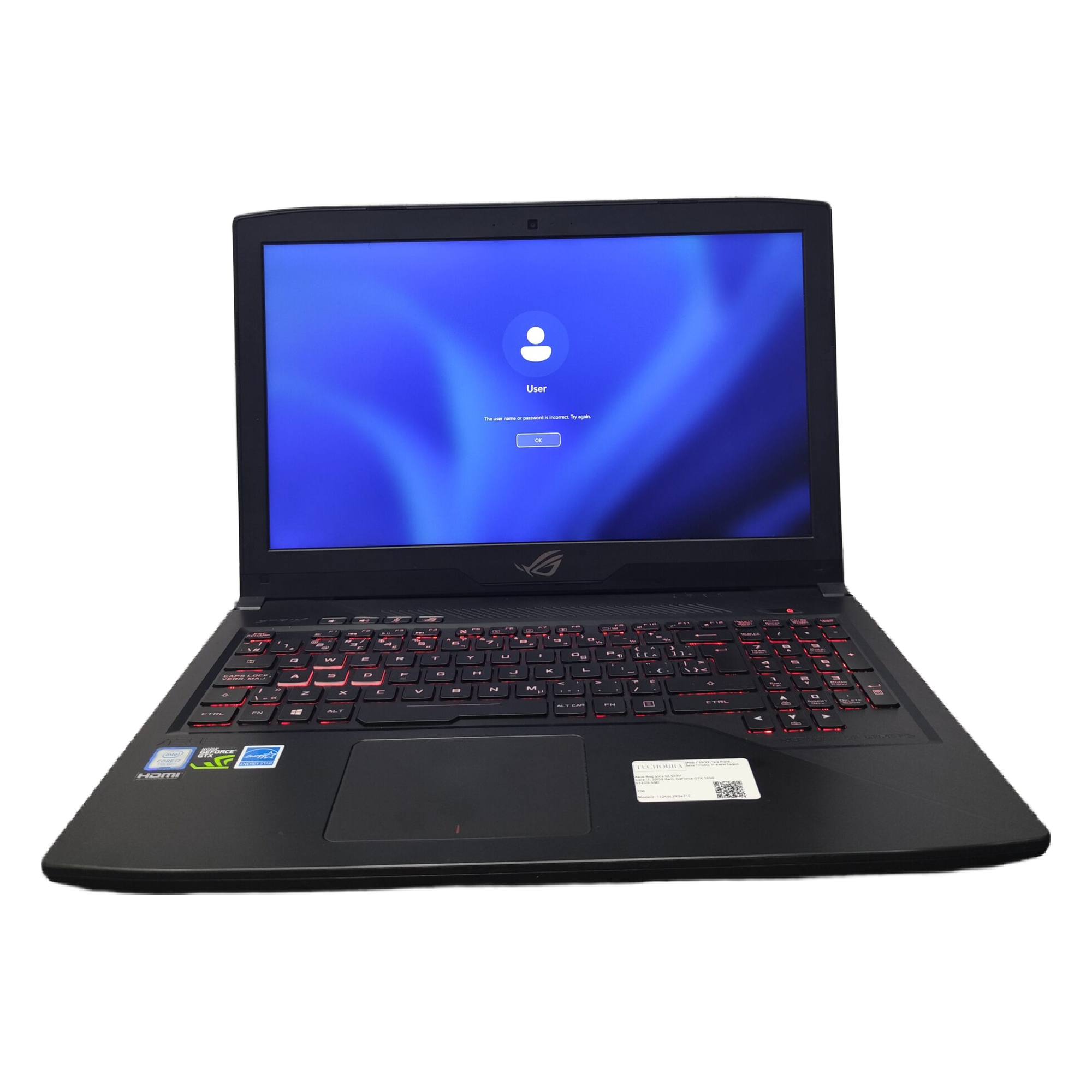 Powerful Asus ROG Strix GL503V – 32GB RAM, 512GB SSD, GTX 1050 Gaming ...